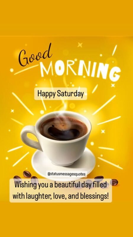 Good Morning Wishes Saturday Images - Good Morning Pictures