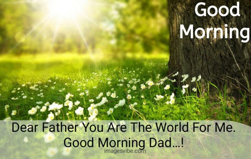 Good Morning Wishes Father Images - Good Morning Pictures