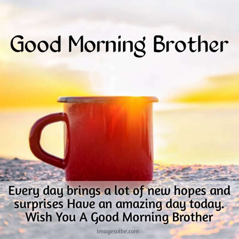 Good Morning Wishes Brother Images - Good Morning Pictures