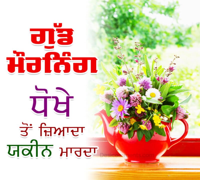 60+ Good Morning Punjabi Images & Wishes - Good Morning Pictures