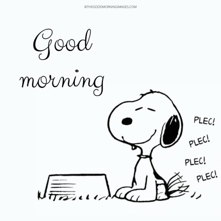 Good Morning Snoopy Images - Good Morning Pictures