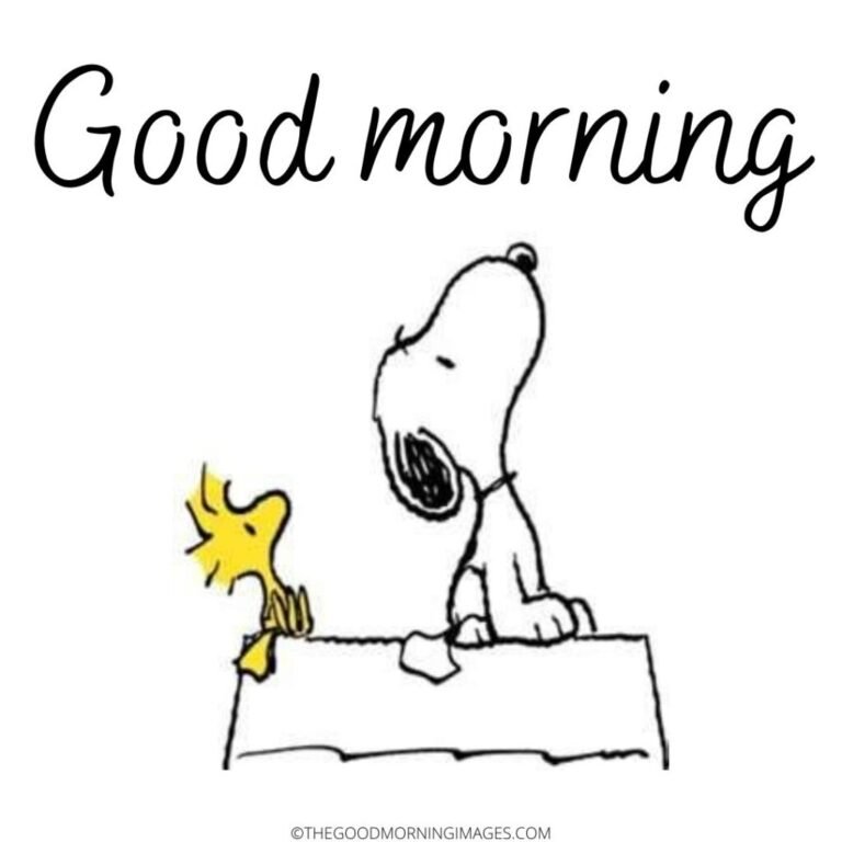 Good Morning Snoopy Images - Good Morning Pictures