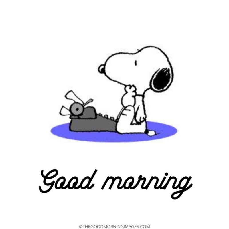 Good Morning Snoopy Images - Good Morning Pictures