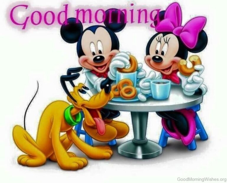 60+ Good Morning Mickey Mouse Images - Good Morning Pictures