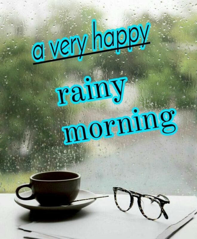 40+ Good Morning Rain Drops Images - Good Morning Pictures