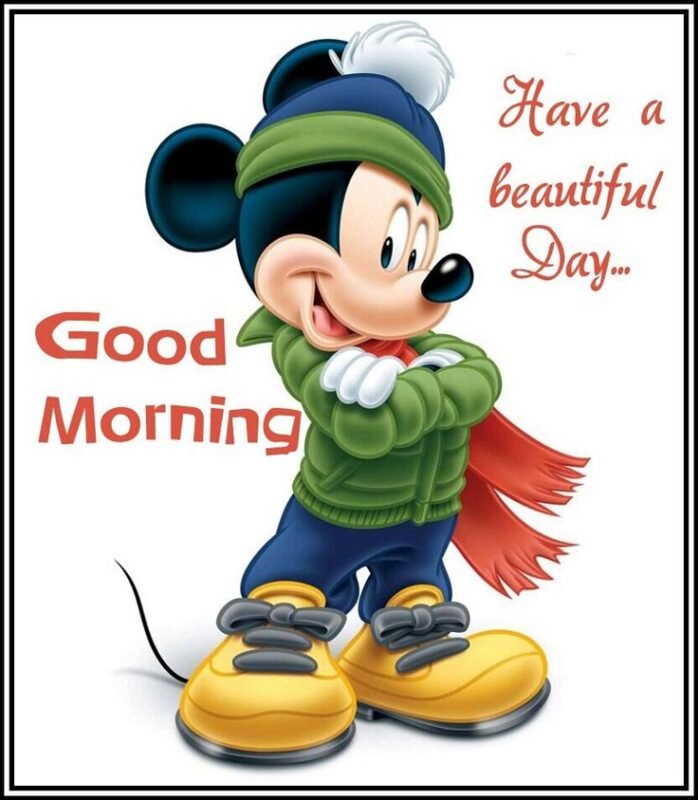 60+ Good Morning Mickey Mouse Images - Good Morning Pictures