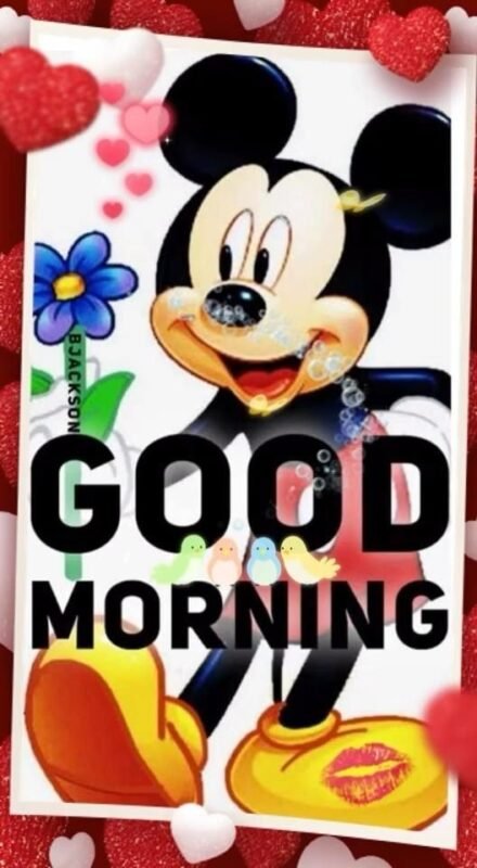60+ Good Morning Mickey Mouse Images - Good Morning Pictures