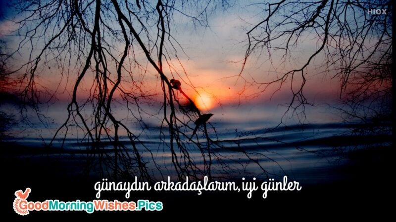 60+ Good Morning Turkish Images & Wishes - Good Morning Pictures