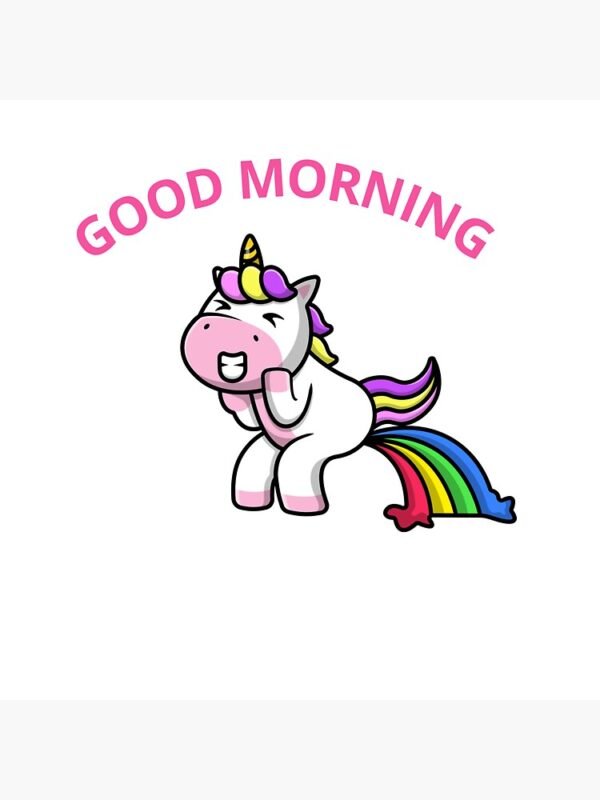 35+ Good Morning Unicorn Images & Gifs - Good Morning Pictures