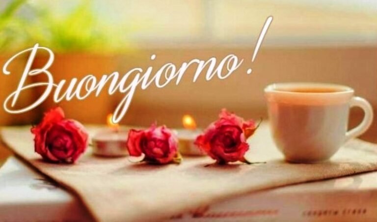 60+ Good Morning Italian Images & Wishes - Good Morning Pictures