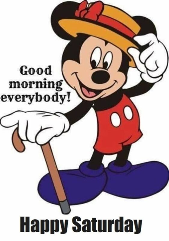 60+ Good Morning Mickey Mouse Images - Good Morning Pictures